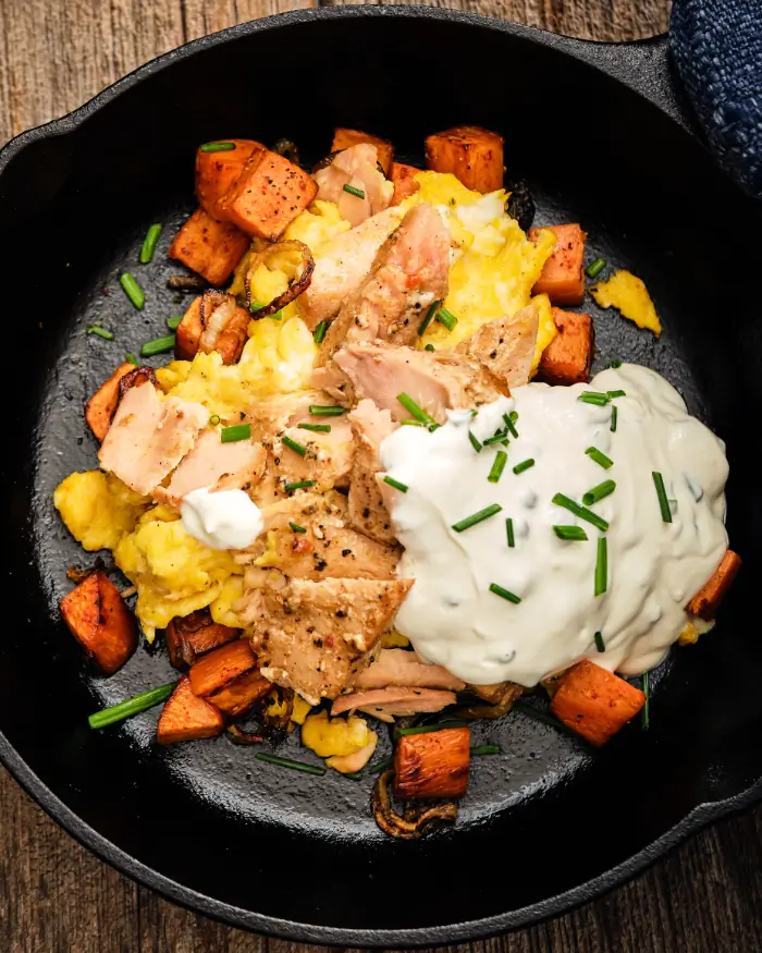 Salmon Egg Scramble Recipe | Morey's