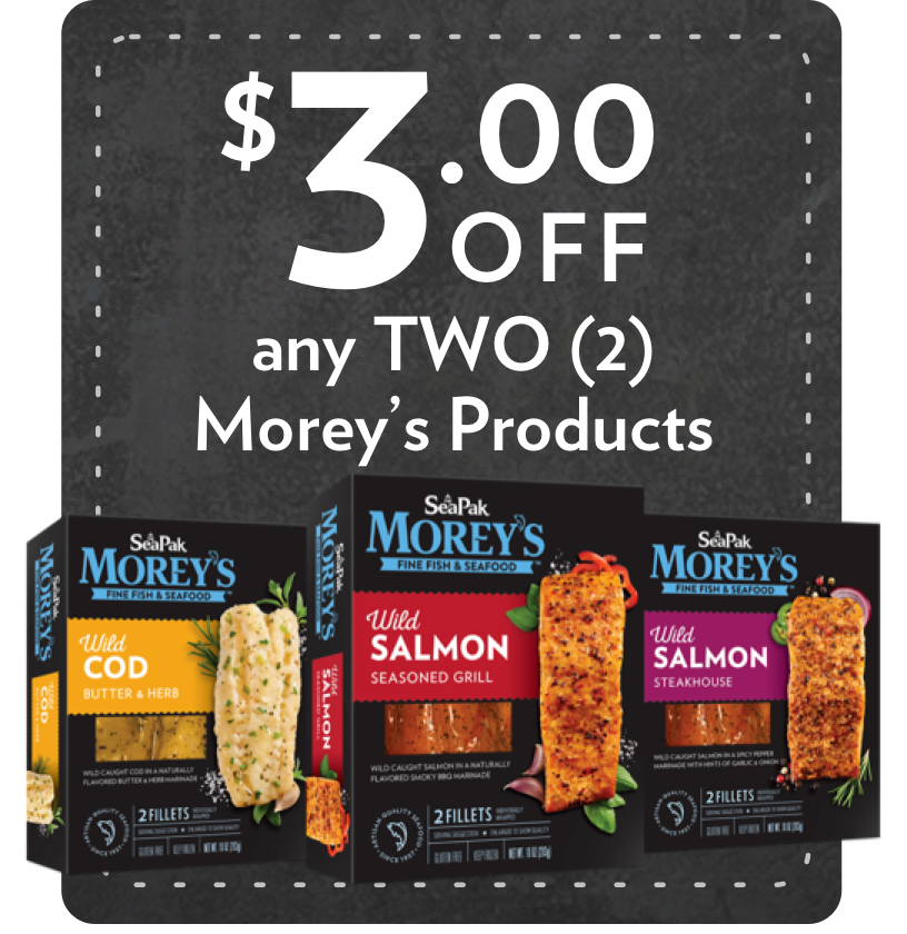 Coupons | Morey's Fine Fish & Seafood